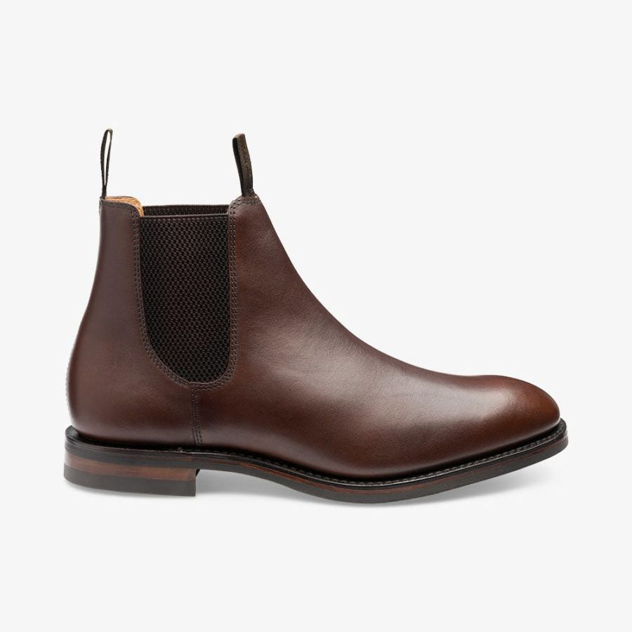Loake Chatsworth Chelsea boot - dark brown