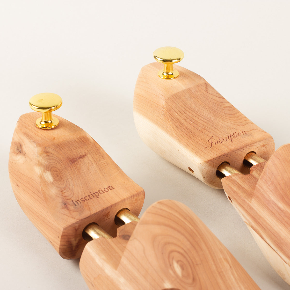 Sir Beecs Personalised cedar shoe trees — The Shoe Care Shop